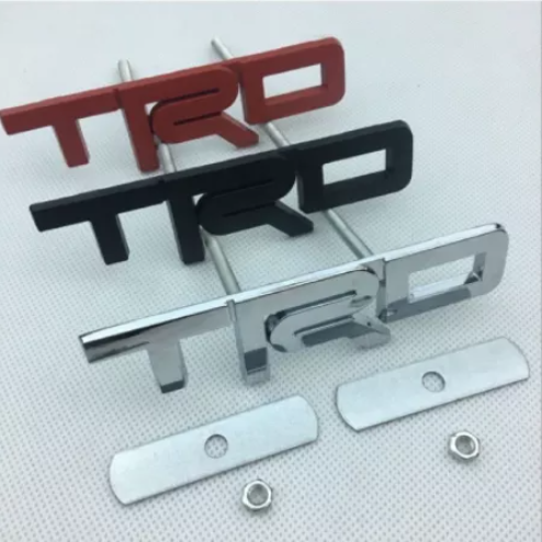 NF Car TRD Front Grille Emblem Badge Logo Car Metal Emblem T-45 | Lazada PH
