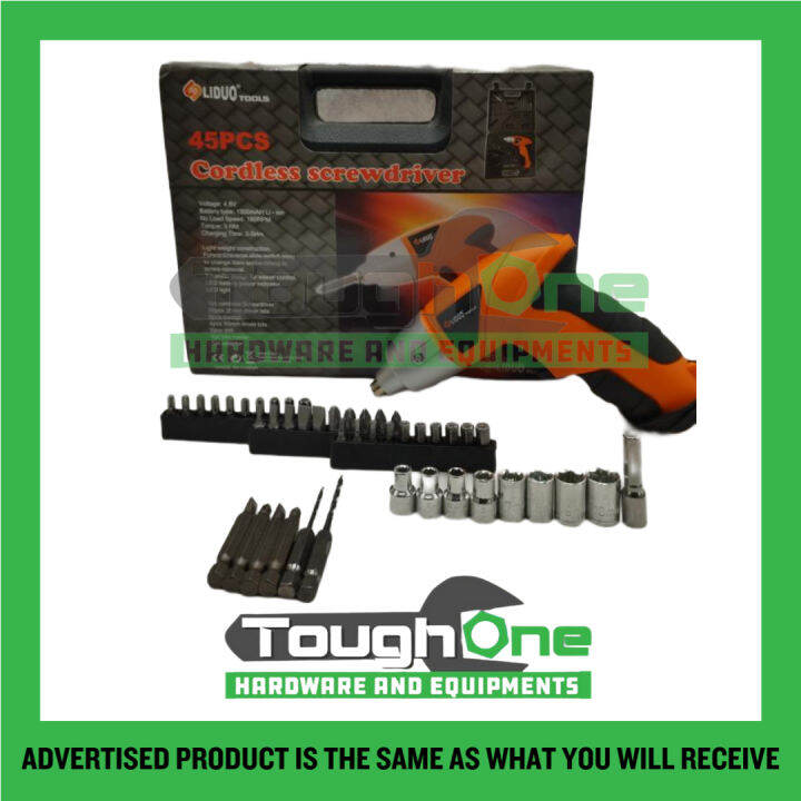 LIDUO CORDLESS SCREWDRIVER | Lazada PH