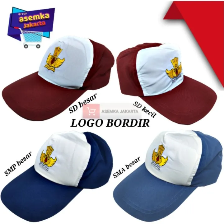 GARATIS ONGKIR!!!!Topi anak sekolah sd smp sma pramuka | Lazada Indonesia