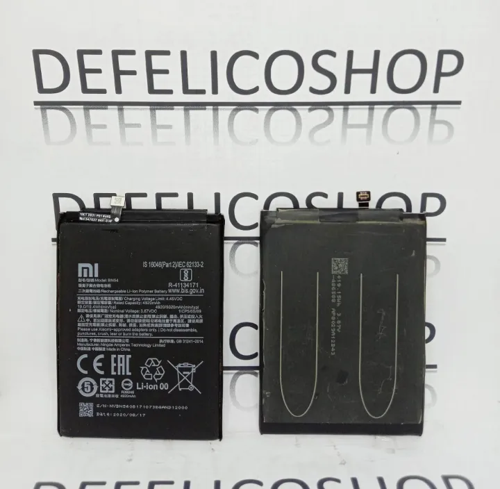 BATERAI XIAOMI REDMI 9 REDMI NOTE 9 BN54 BN 54 ORI ORIGINAL OEM Batrai ...