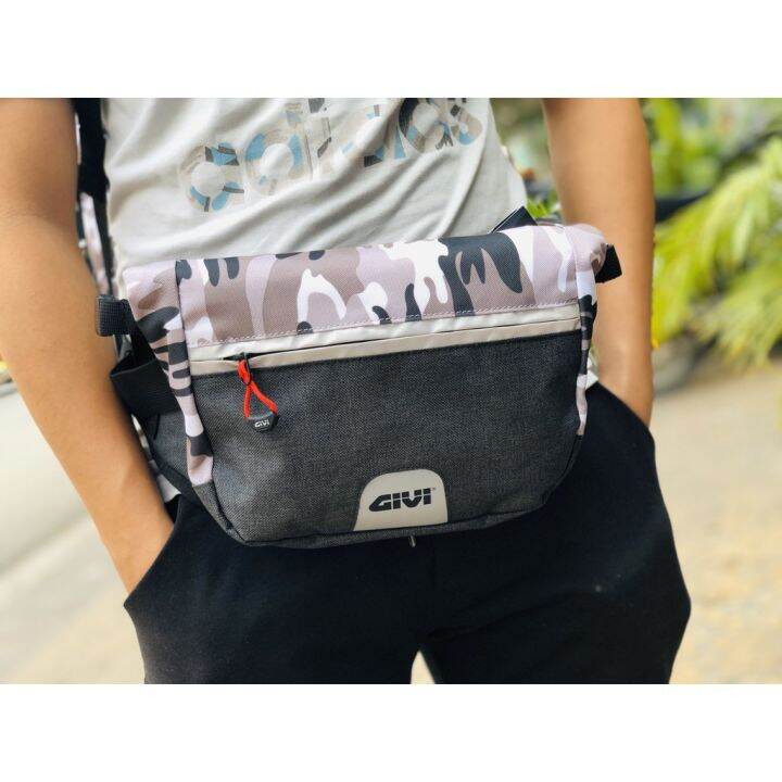 Original GIVI 2019 RWB05 Rider Tech Camo Waist Bag Beg Pinggang ( 3 ...