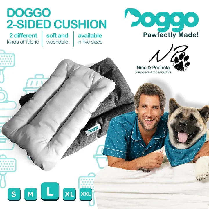 Doggo 2-Sided Cushion Bed | Lazada PH