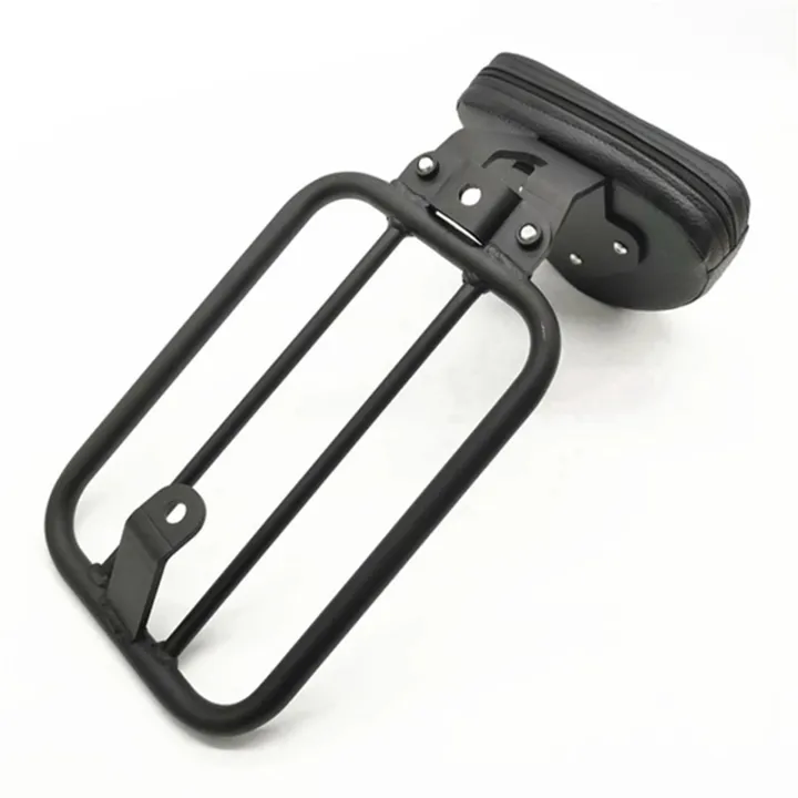 Motorcycle Rear Shelf Passenger Back Tailstock with Backrest Rear ...