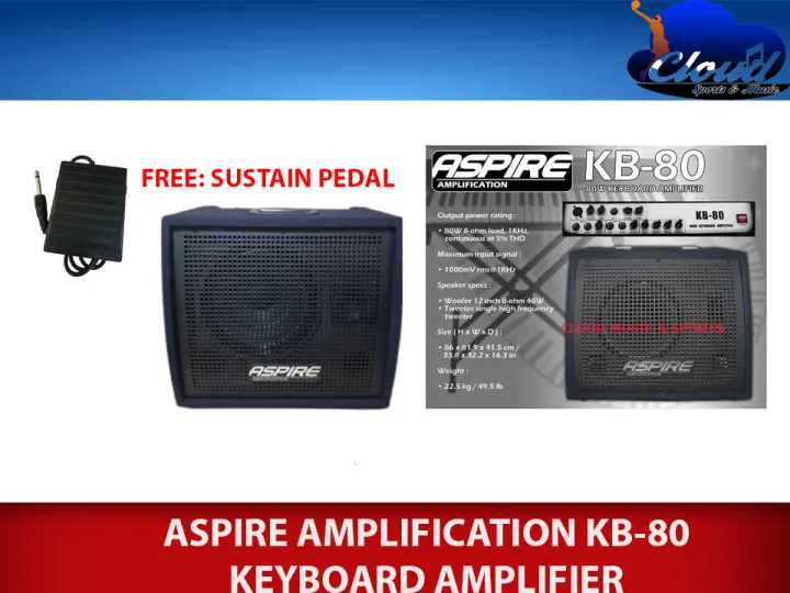 ASPIRE KB-80 KEYBOARD AMPLIFIER | Lazada PH