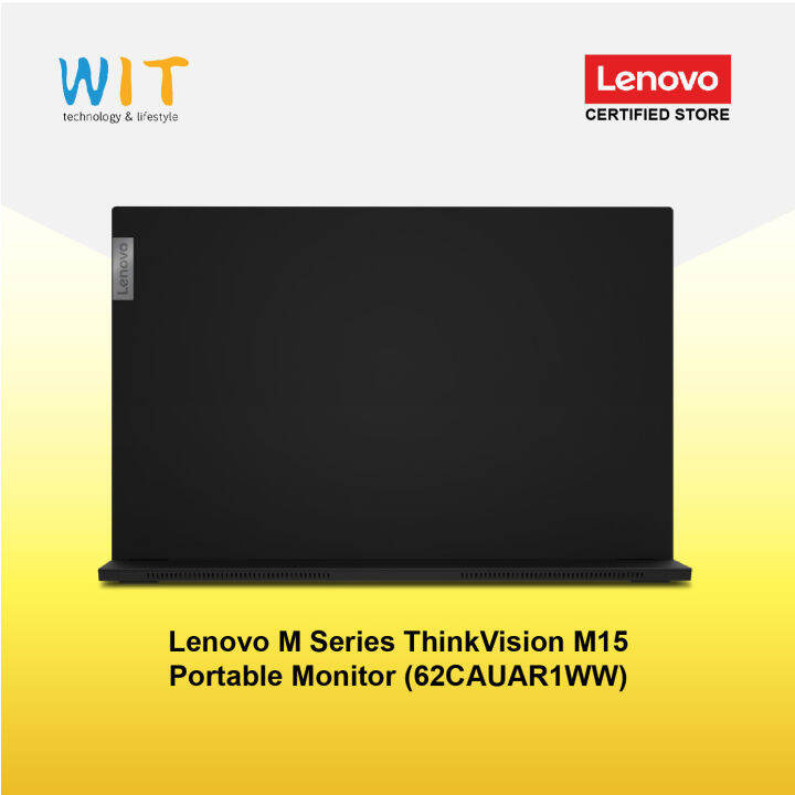 Lenovo M Series ThinkVision M15 Portable Monitor- 15.6" / 6ms / FHD ...