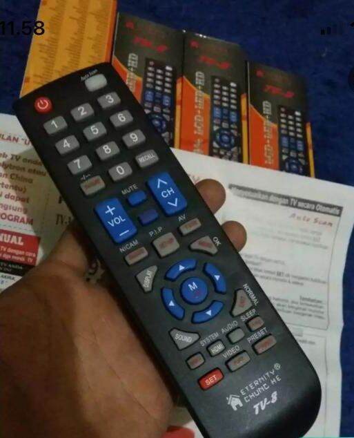 { BISA COD } remote universal semua merek tv bisa remot control ...