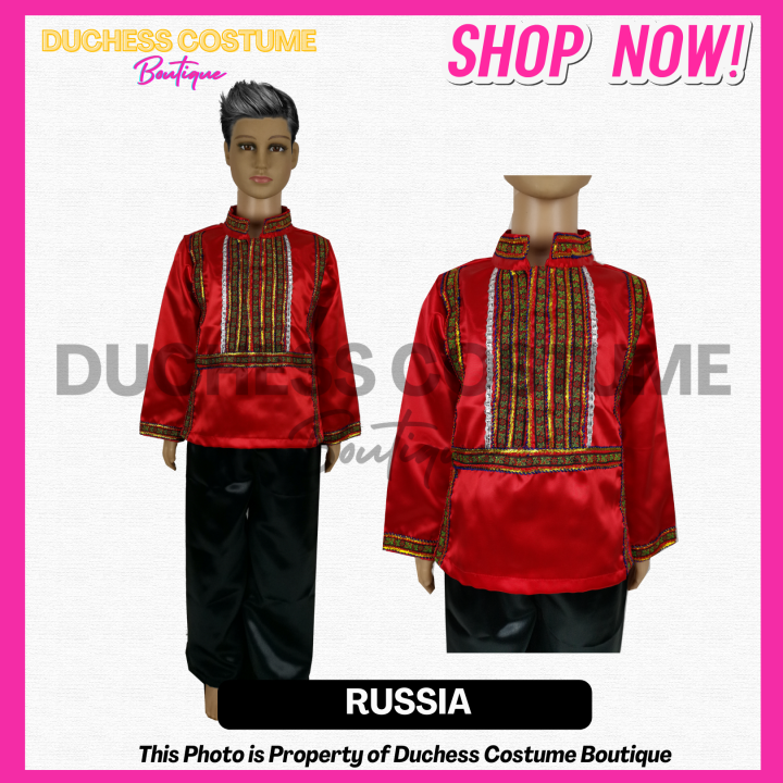 RUSSIA United Nations Costume UN Costume Boy | Lazada PH
