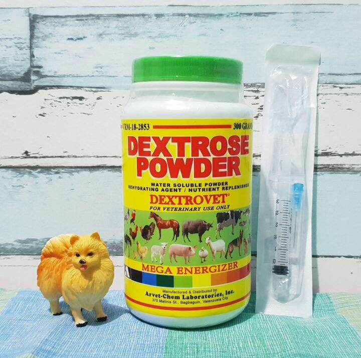 Dextrovet Dextrose Powder Mega-Energizer (300g) with 1 FREE SYRINGE | Lazada PH