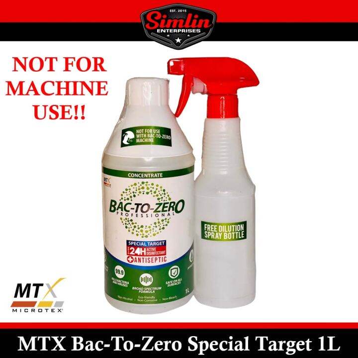 Microtex MTX Bac To Zero Special Target Antiseptic Disinfectant with ...