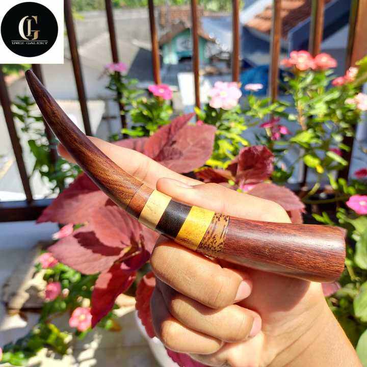 pipa rokok once 6 macam kayu bertuah asli IN 535 | Lazada Indonesia