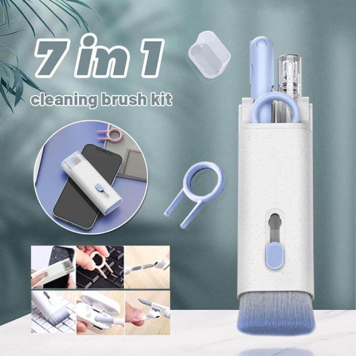 7-in-1 Keyboard Cleaner Brush Kit Earphone Cleaning Mobile Computer ...