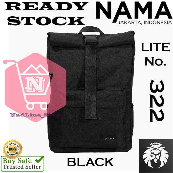 Back Pack By NAMA Studios Lite No. 322 - ROLL TOP - Tas Ransel - Travel ...