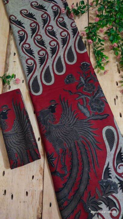 Kain Batik Printing Halus Motif Manuk Jalak Kain Bagus Buat Seragam | Lazada Indonesia