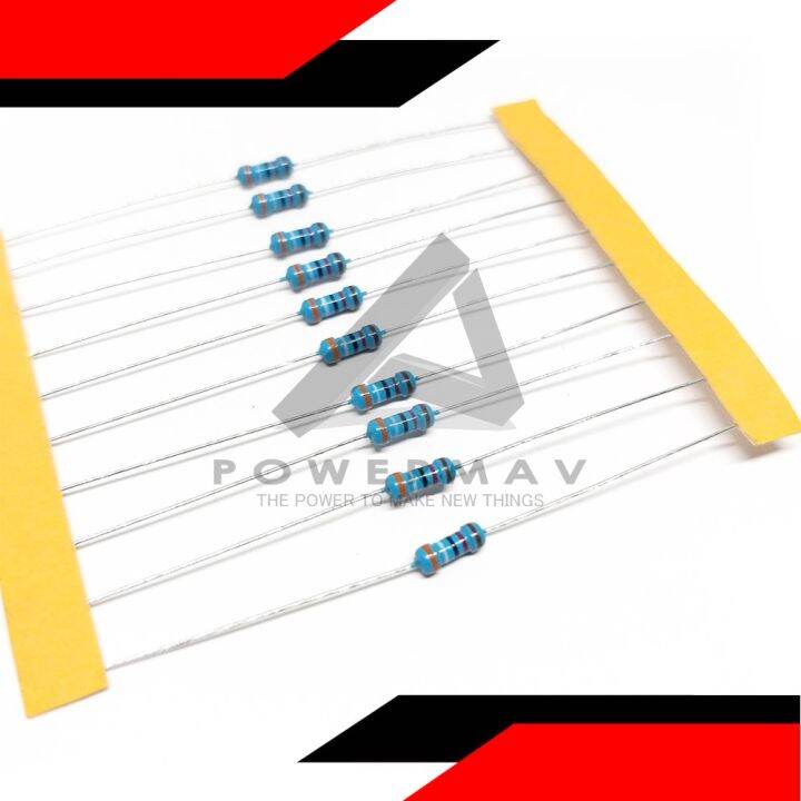 10pcs 39k ohms 5 band 1/4w Metal film resistor 1% ohm for pcb breadboard arduino uno mega nano ...