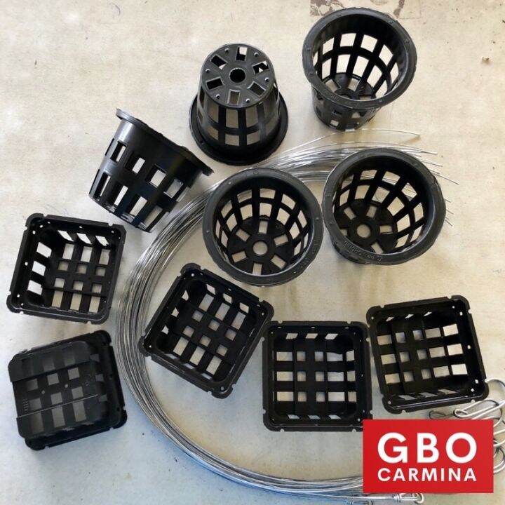 Orchid Basket (Square / Round Pot / Wire) Best for Hanging Plants like ...