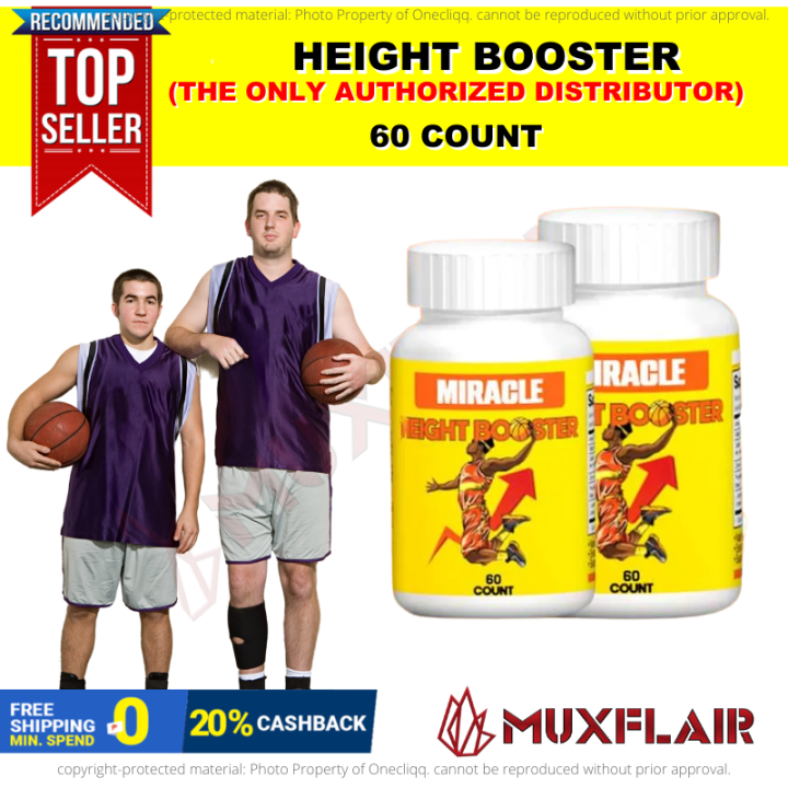 Miracle Height Booster Supplement Made in US 60 Softgels Tablets ...