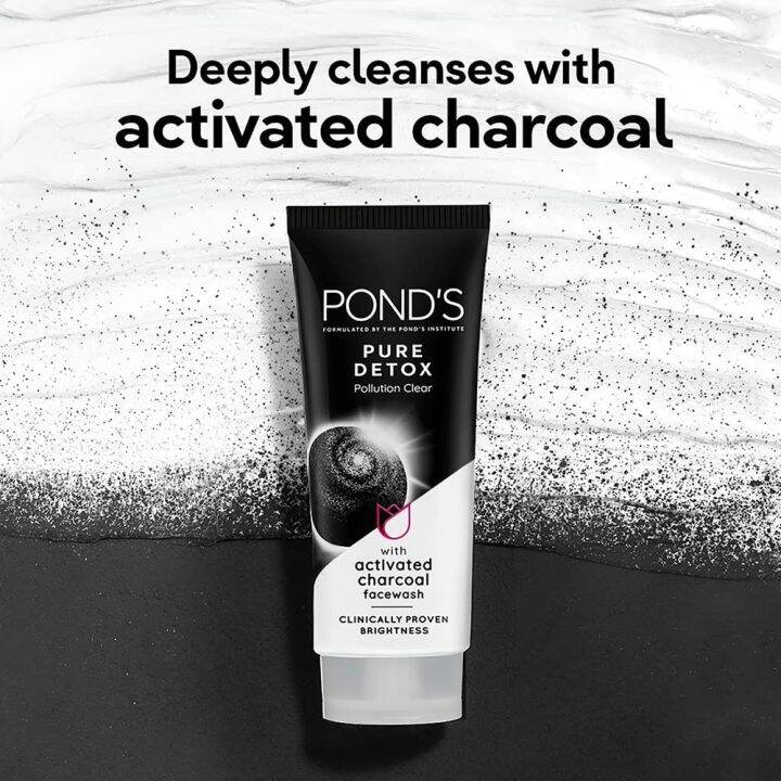 POND'S Pure Detox Face Wash 100 g | Lazada.co.th
