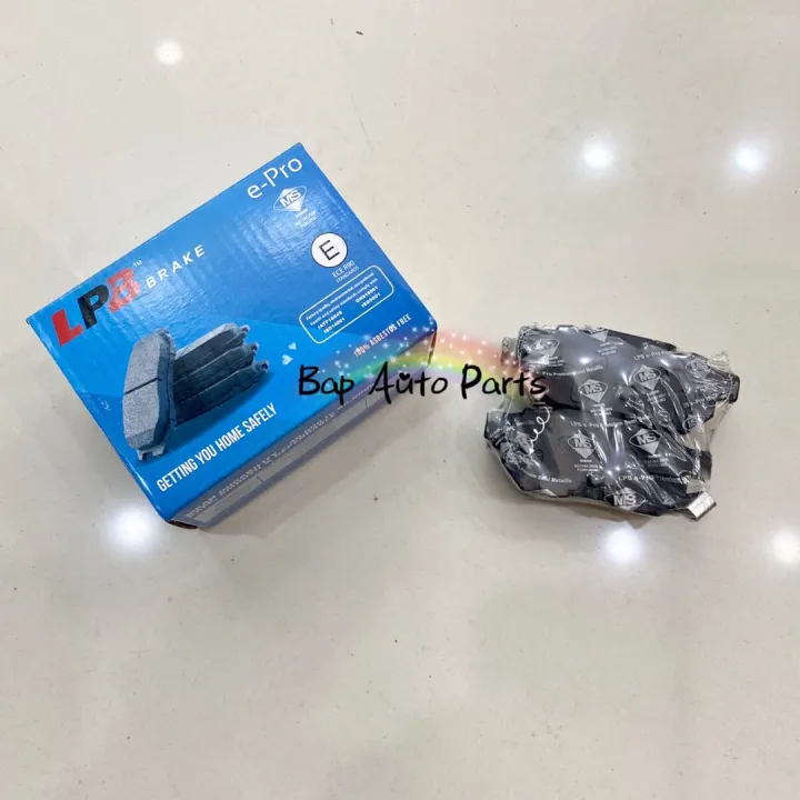 HONDA CITY SEL TMO, CIVIC SR4, SR3 SO4, SO3 S5A, REAR BRAKE PAD DISC BRAKE LPB (1 SET 4 PCS ...