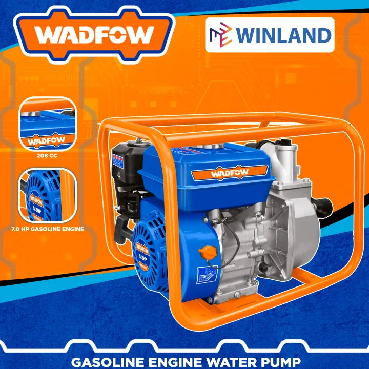 WADFOW by Winland 7.0HP Gasoline Engine Water Pump 2inches [ WGW1A21 ...