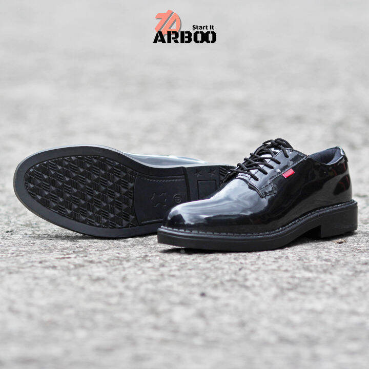 Sepatu PDH pendek Kilap Pantofel Dinas Kantor Dinas Pns Polri Tni ...