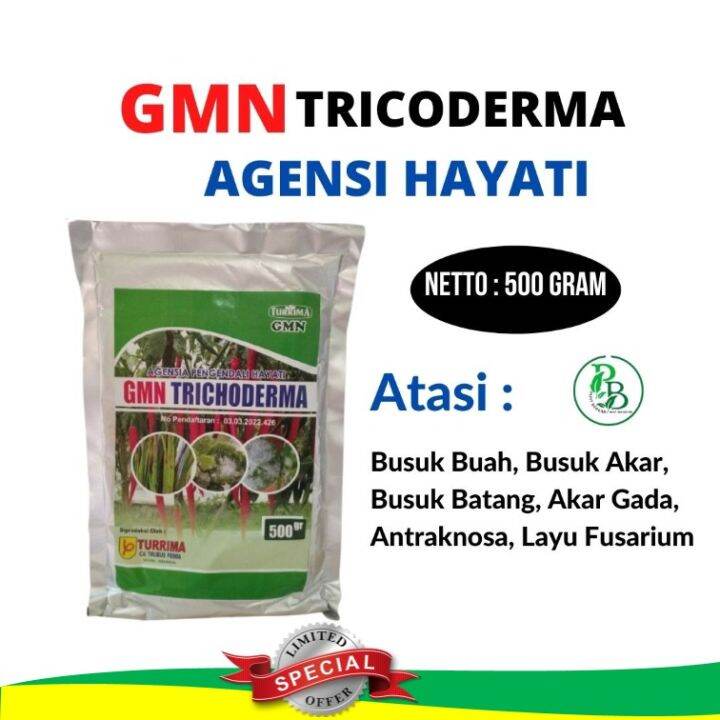 GMN-TRICHODERMA fungisida hayati tricoderma harzianum trichoderma basmi ...