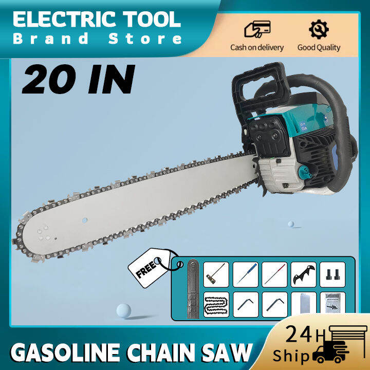 New 20 22 24 inches Gasoline saw 58cc/4.2KW Portable High Power baby ...