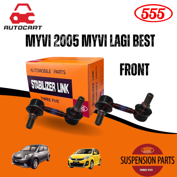 555 100% JAPAN STABILIZER LINK (FRONT) FOR PERODUA MYVI 1.0 / 1.3 / 1.5 LAGIBEST | Lazada