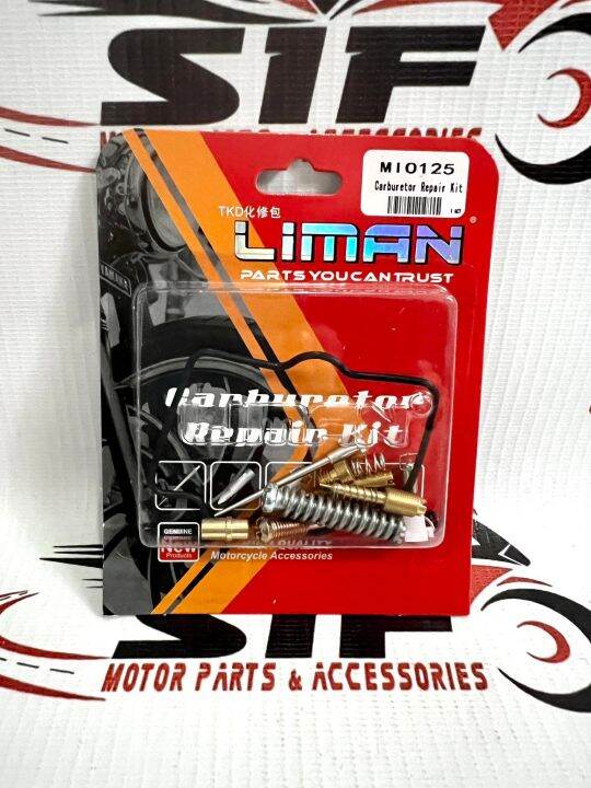 SIF CARBURETOR REPAIR KIT YAMAHA MIO i125 / M3 (LIMAN) | Lazada PH