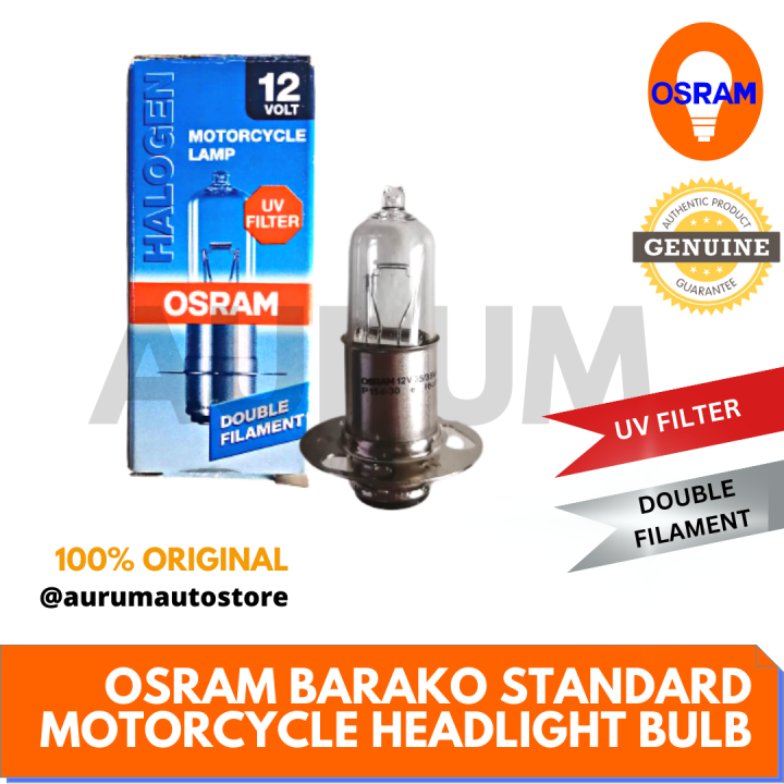 Osram Barako Standard Motorcycle Headlight Bulb 35/35W | Lazada PH
