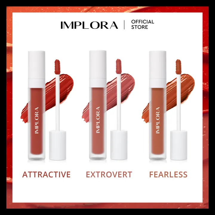 Implora Lip Velvet Lip Cream | Lazada Indonesia