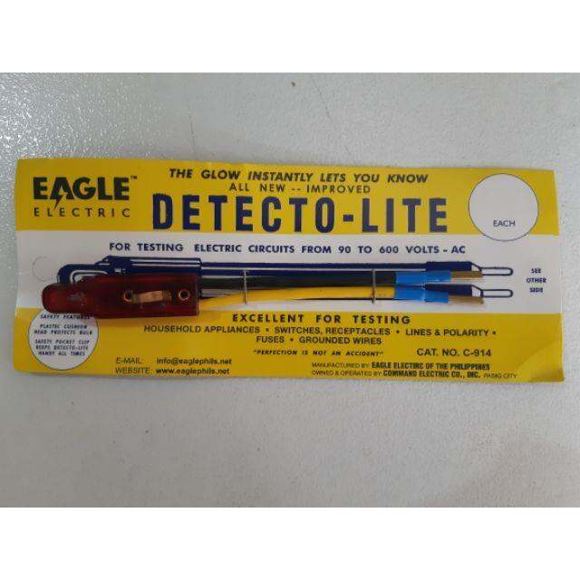 -- Tester Detectolite Electricity Detector Detecto-lite Eagle Testing ...