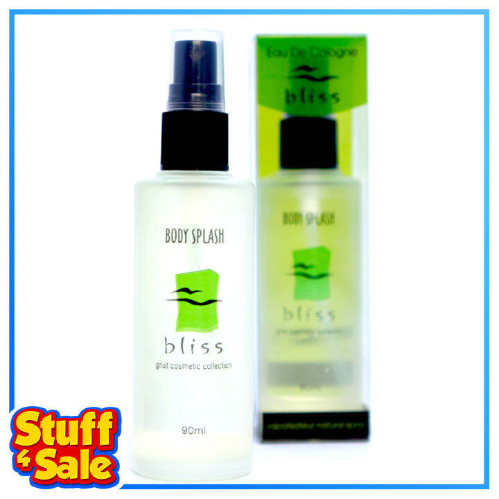 Bliss Body Splash Cologne Spray for Men & Women 90ml assorted scents ...