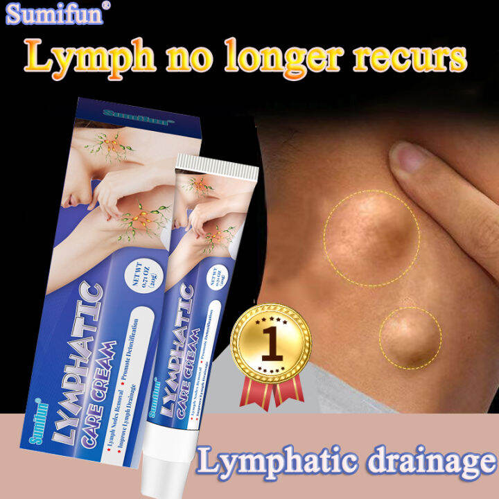 Sumifun Lymph Detoxification Cream Hot neck swelling ointment, axillary ...