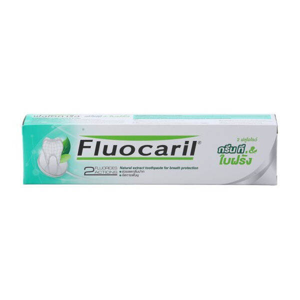 FLUOCARIL ยาสีฟัน ฟลูโอคารีล กรีนทีทวิสต์ 160 กรัม | Lazada.co.th