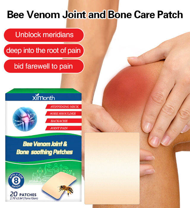 Vivirich Bee Venom Joint Bone Care Patch Relief Finger Joint Body ...