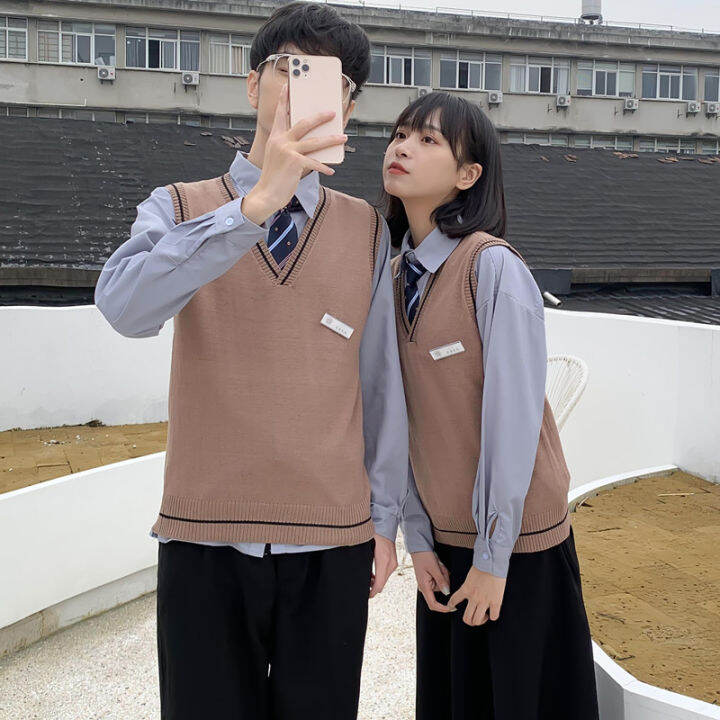 Class uniform autumn suit students ins college Fenggangfeng junior high ...