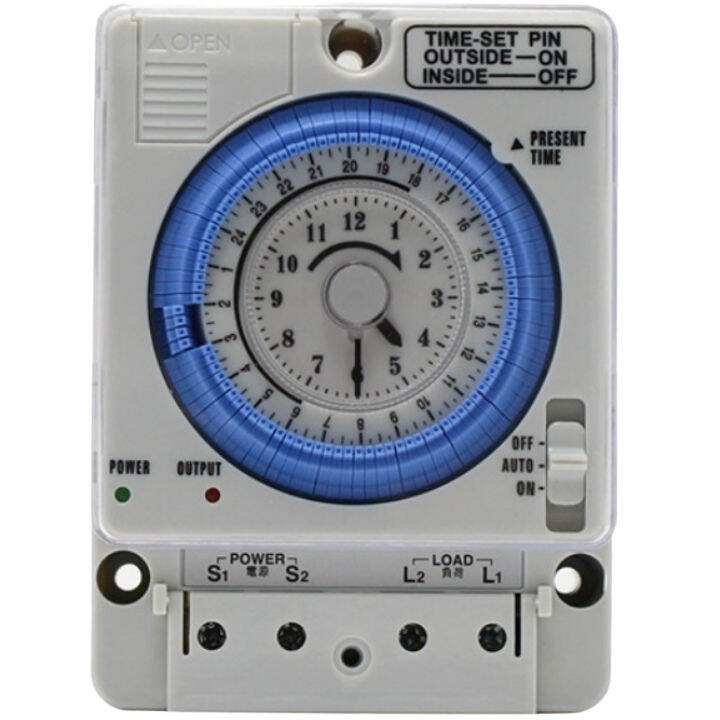 Timer 24 giờ, công tắc thời gian TB35-N điều khiển thiết bị tự động ...