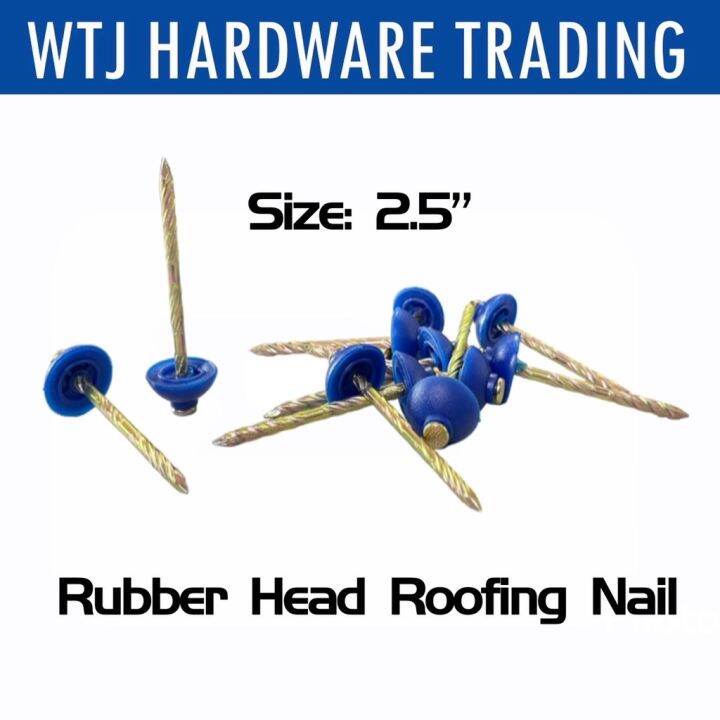 loose Roofing Nail With Rubber Head / Paku zinc / Paku bumbung Paku ...