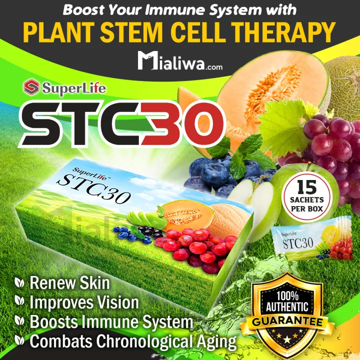 Buy2 Take2 SuperLife STC30 Plant Stem Cell Therapy Food Supplements ...