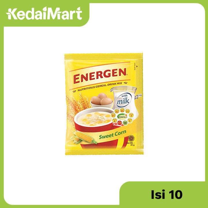 Energen Sereal Rasa Jagung Renceng Isi 10 x 29 Gram | Lazada Indonesia
