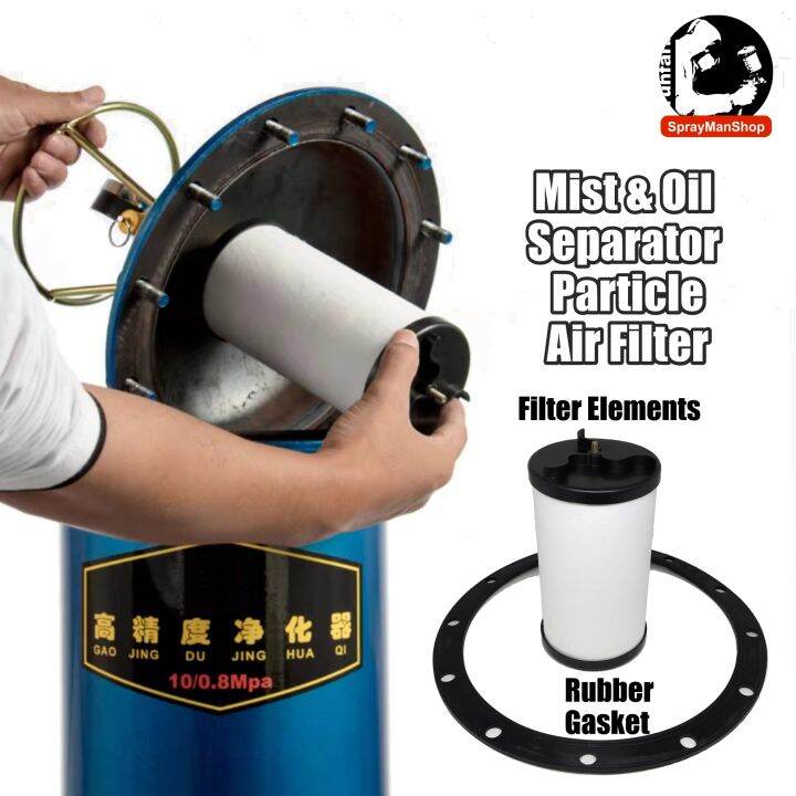 Compress Air Filter Elements & Gasket For Air Filter Storage Tank | Lazada