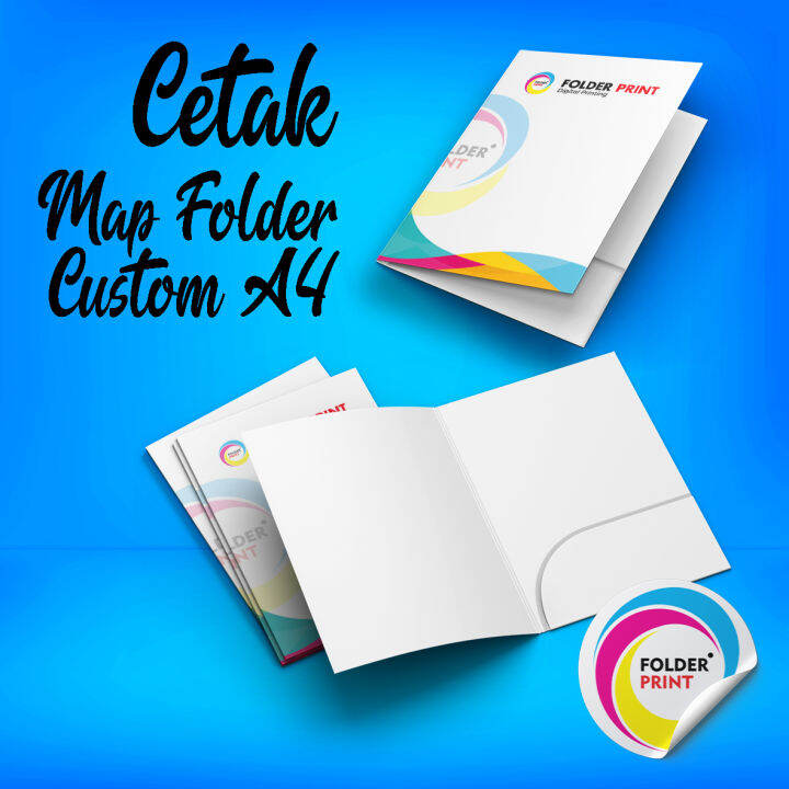 Cetak Map Folder Custom File Dokumen | Lazada Indonesia