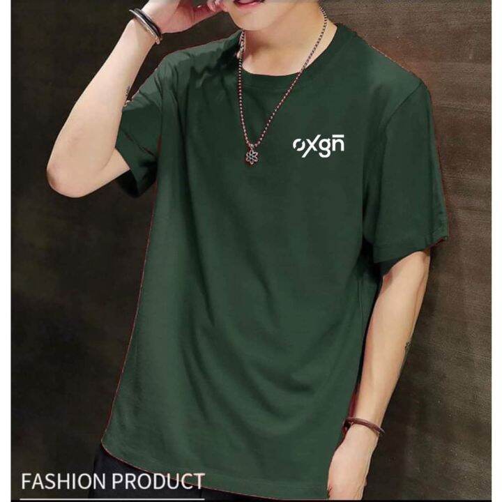 OXGN PLAIN TSHIRT UNISEX WITH SIZES XS-2xL | Lazada PH