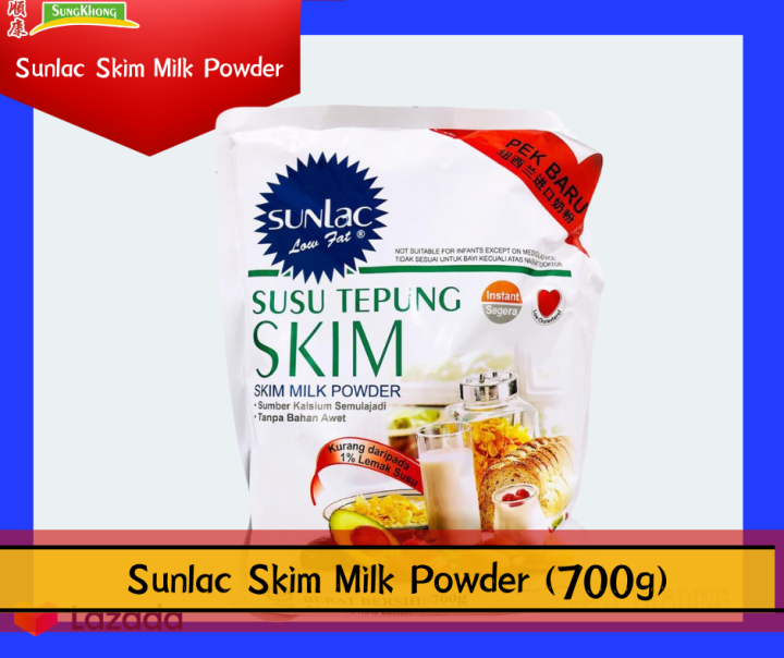 Sunlac Skim Milk Powder (700g) | Lazada