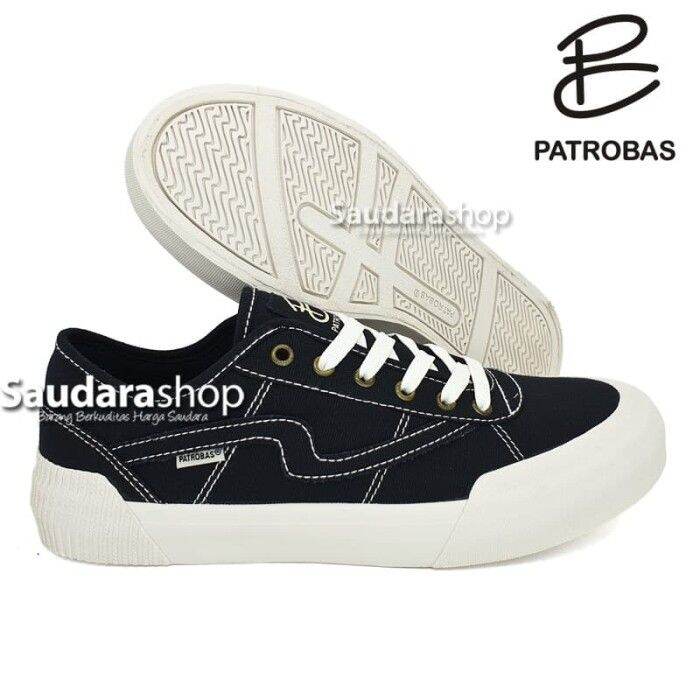 Sepatu Patrobas equip Low black white / Patrobas equip black white Low | Lazada Indonesia