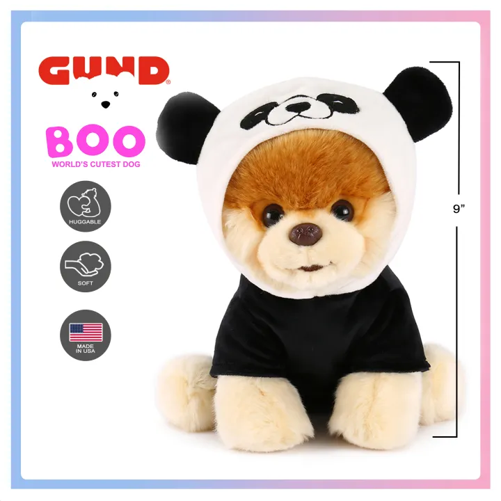 Gund 4060891 Boo Panda Dog Stuffed Animal Plush, 9-inch | Lazada PH