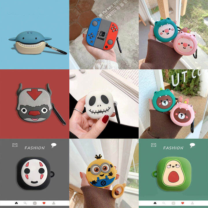 Cartoons 3D Cute Dinosaur Earphone Case for Samsung Galaxy Buds Live ...