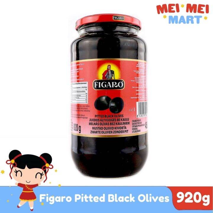 Figaro Pitted Black Olives 920g | Lazada PH