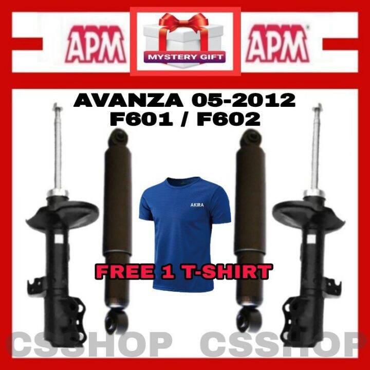 APM TOYOTA AVANZA 1.3 / 1.5 2005-2012 ( F601 / 602 ) SHOCK ABSORBER ...