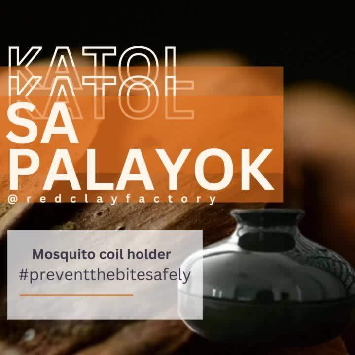 Bundle Promo -- Terracotta Mosquito Coil Holder Dew Drops Set | Lazada PH